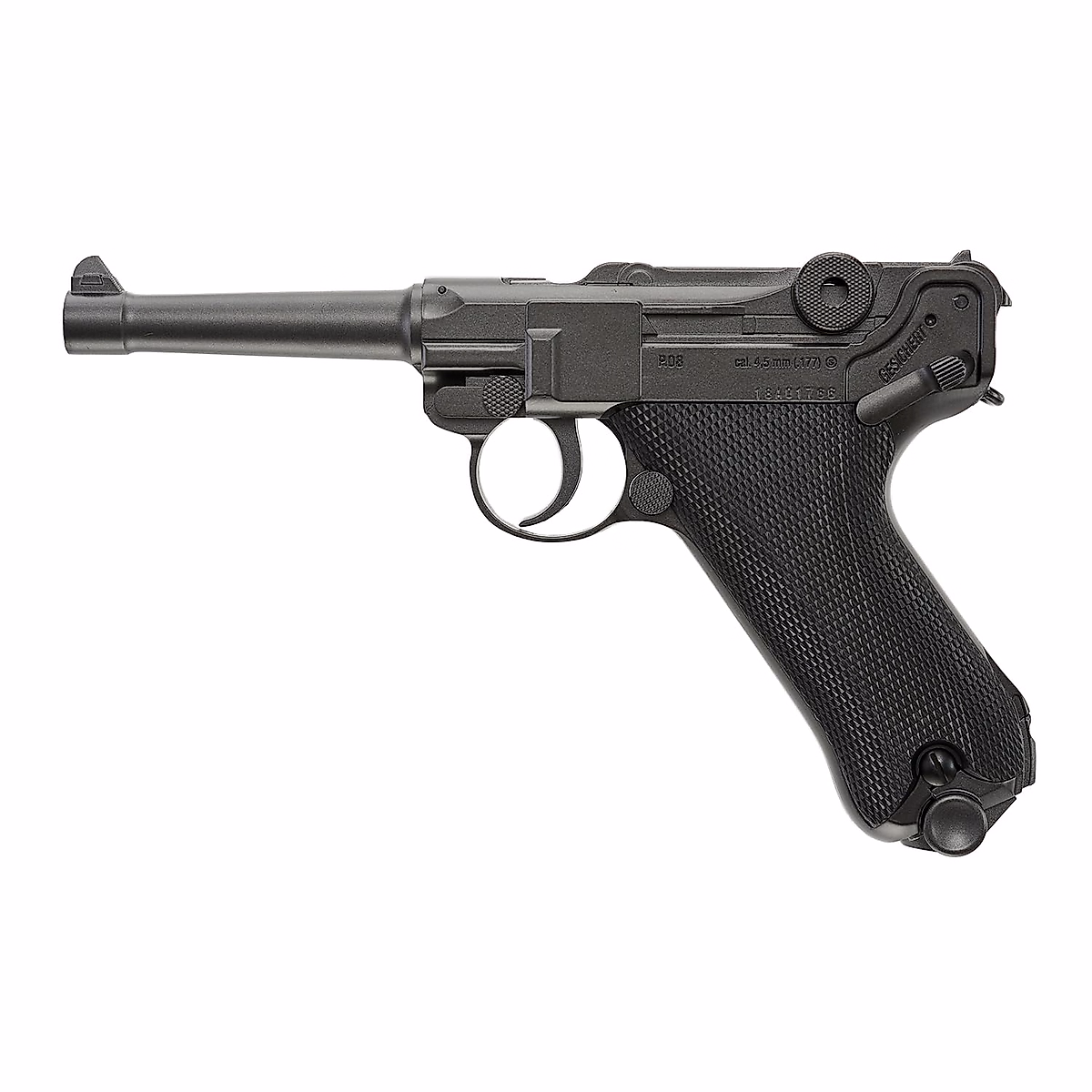 Umarex Legends P.08 All Metal .177 Caliber BB Gun Air Pistol, Standard Action, Legends P.08 Air Gun