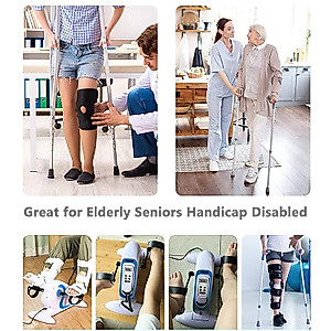 Fitness Motorized Leg & Arm Pedal Exerciser Electric Exercise Bike for The Elderly and Seniors, Electronic Physical Therapy Rehab Bike Trainer with Leg Protectors & Bonus Grip Strength Ball