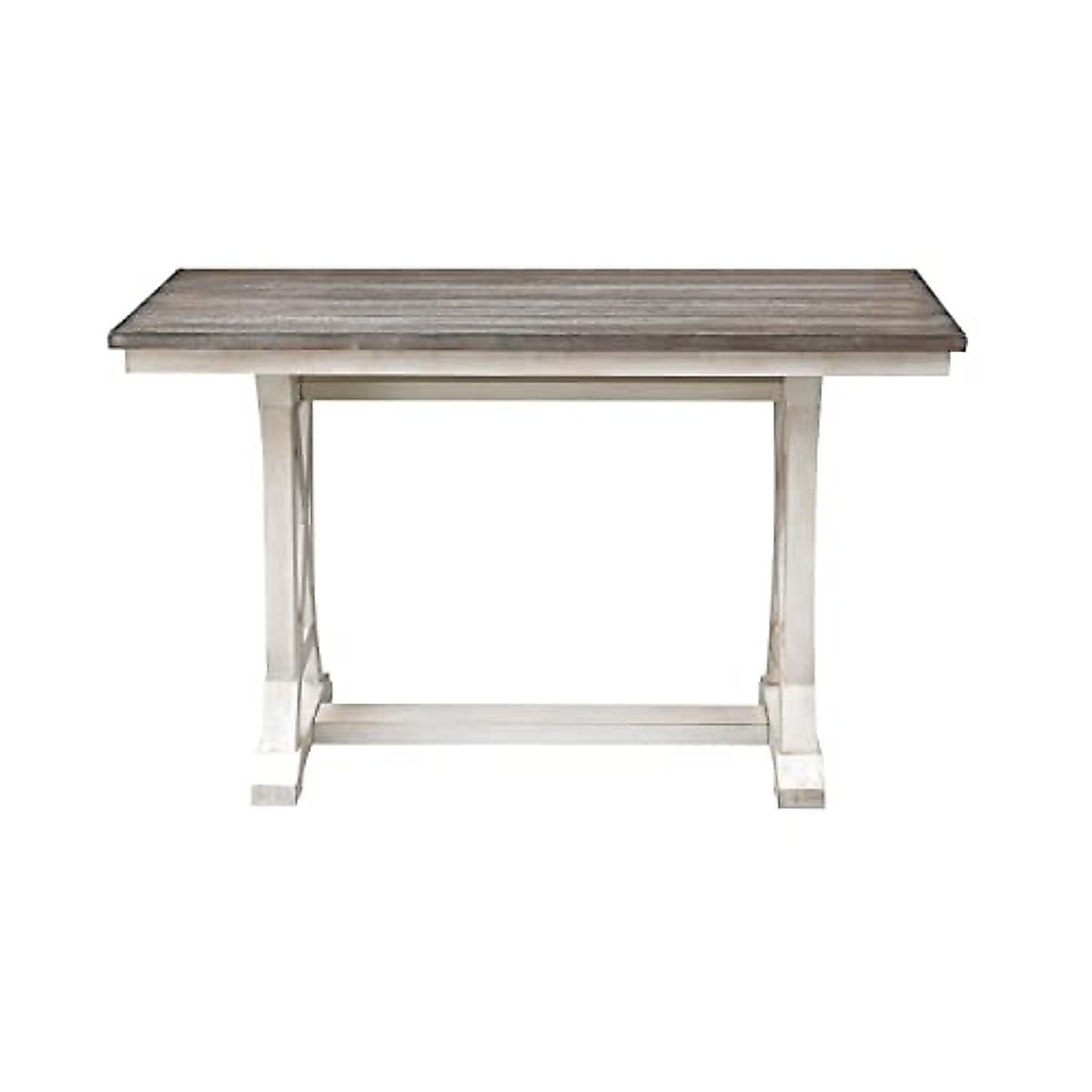 Coast to Coast Bar Harbor II Counter Height Dining Table, Cream, 30" D x 60" W x 36" H