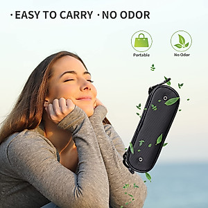 Toothbrush Travel Case for Oral-B Pro 500/600/650/1000/1500/2000/3000/3500/5500/Pro-Health,Genius X Limited/6000/7000/7500/8000/9600,Smart 1500/3000/5000,Vitality Dual Clean.(Case Only) Black