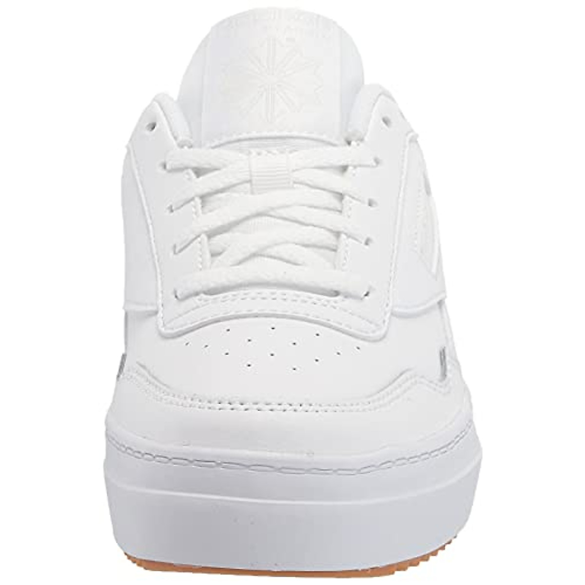 Reebok women's Club Memt Sneaker, White/True Grey/Rubber Gum, 8 US