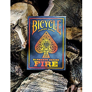 Bicycle Fire Element Playing Cards