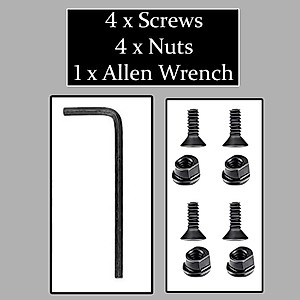 5 Slots Aluminum key mod Rail Section For Keymod Five Slots Keymod Rail Picatinny Rail Section