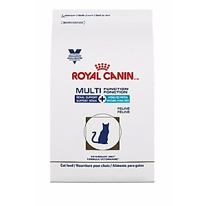 Royal Canin Veterinary Diet Feline Multifunction Renal Support + Hydrolyzed Protein Dry Cat Food, 6.6 lb