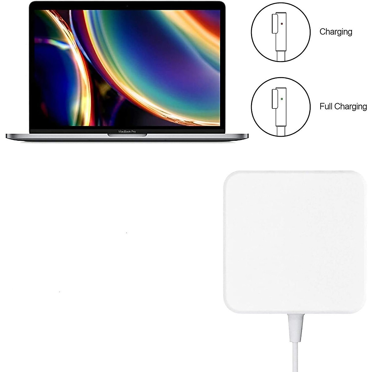 Mac Book Pro Charger,60W Power Adapter L-Tip Magnetic Connector Charger and Compatible with 13 Inch Before Mid 2012