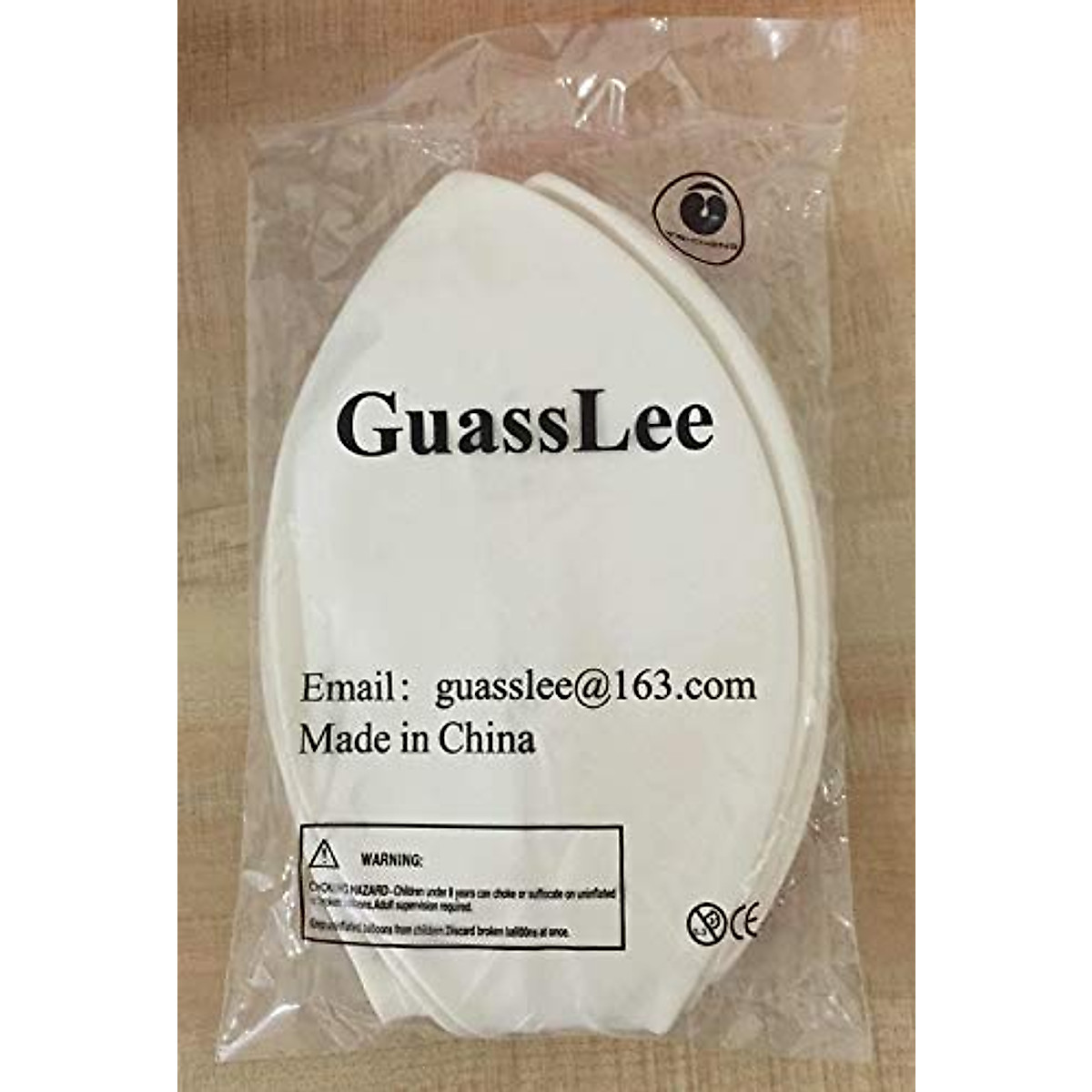 5 Big Balloons - 36 Inch Round Balloons - Extra Large & Thick Balloons Reusable Giant Latex Balloons for Wedding/Birthday Party Decorations, Photo Shoot and Festivals Christmas Decorations White