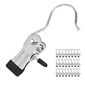 24 Pack Hanger Clips, Multi Function Clip Hooks, Laundry Hanging Hooks Clips, Clothes Clips, Closet Hangers, Boot Clips, Sock Clips, Hat Clips, Glove Clips, Trouser Clips, Towel Pins