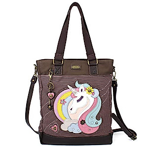 CHALA Work Tote with Zip Around Wallet (Unicorn)