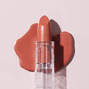 e.l.f. Cosmetics SRSLY Satin Lipstick, Nourishing & Moisturizing Formula, Infused with Jojoba Oil & Macadamia Seed Oil, Nectar