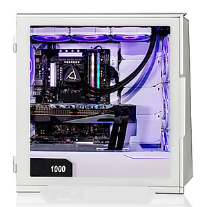CLX Set VR-Ready Gaming Desktop-Liquid Cooled Intel Core i9 13900KF 3GHz 24-Core Processor,32GB DDR5 Memory,GeForce RTX 4090 24GB GDDR6X Graphics,1TB SSD,4TB HDD,WiFi,Windows 11 Home 64-bit,white