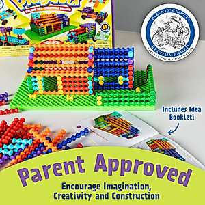 Playstix Construction Toy Building Blocks Set 211 Piece STEM Kit