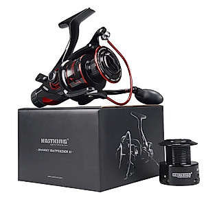 KastKing Sharky Baitfeeder III Spinning Fishing Reel,Size 6000