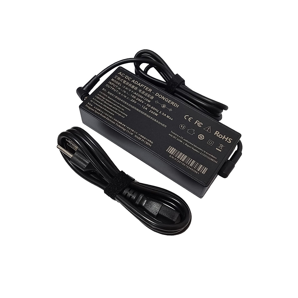 240W Zephyrus Charger Fit for ASUS Zephyrus S17 GX701 GX701G GX701GX GX701GW GX701GV GX701GVR GX701LV GX701LXS GX701LWS ADP-240EB B Power Adapter