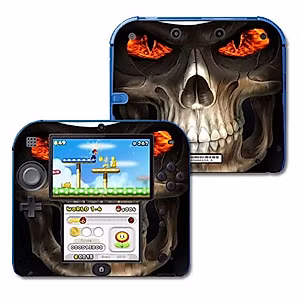 MightySkins Skin Compatible with Nintendo 2DS - Evil Reaper | Protective, Durable, and Unique Vinyl Decal wrap Cover | Easy to Apply, Remove, and Change Styles | Made in The USA