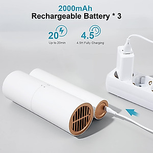 Handheld Vacuum, Mini Vacuum, Hand Vacuum Dust Buster with 8000Pa Strong Suction, 150W High Power, USB Rechargeable 270-Degree Rotatable Cordless Portable Vacuum for Home Office and Car