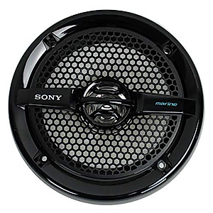 Sony 4 XS-MP1611b 6.5" 280 Watt Dual Cone Marine Speakers Stereo Black XSMP1611