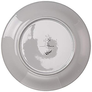 Lenox Gray Profile Stoneware 4-Piece Accent Plate Set, 3.95 LB