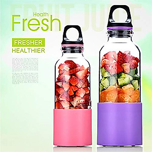 500ml Portable Blender Mini Electric Juicer Cup Orange Maker Smoothie Blender Juice Extractor Vegetables Fruit Mixer