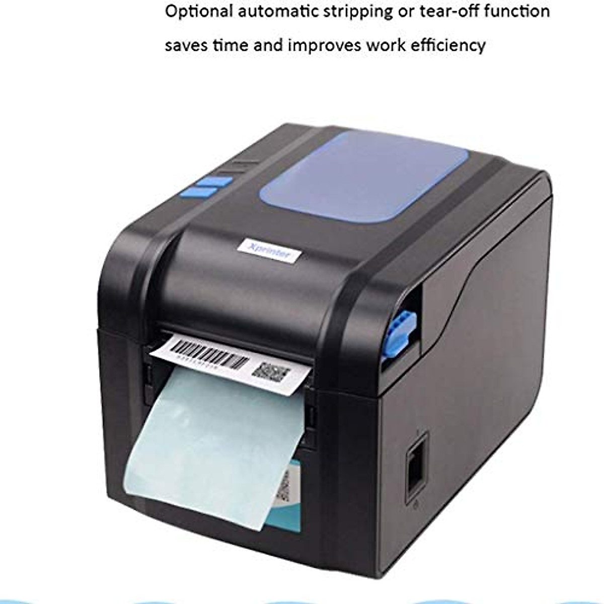 XXXDXDP USB Port Barcode Label Printer Thermal Barcode Printer Thermal Receipt Printer for 16mm or 82mm Thermal Paper