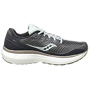 Saucony Women's Triumph 18, Charcoal/Sky, 7 Medium