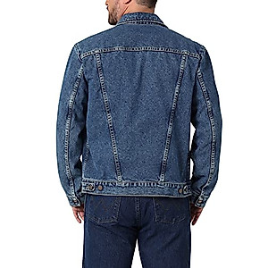 Wrangler Men's Cowboy Cut Western Unlined Denim Jacket, Stonewash, XX-Large