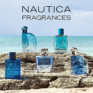 Nautica Blue Ambition Deo Body Spray 6 fl oz (Pack of 1), Notes of Basil, Jasmine, and Cedarwood, Men's Fragrance, Long Lasting, Everyday Fragrance