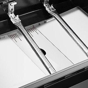 Grease Tray with Drip Pan for Gas Grill, Outdoor Grill Replacement Parts, Universal Adjustable Stainless Steel Grease Tray Set for Expert, NEXGRILL, Dyna Glo, BHG, Kenmore, Uniflame, Backyard and More