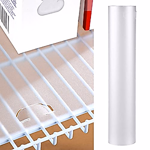 Kathfly 1 Roll Wire Shelf Liner Shelf Covers for Wire Shelving Waterproof Non Adhesive Refrigerator Pantry Wire Shelf Plastic Mats for Kitchen Cabinet Drawer Fridge Rack, 10 Feet Roll (12 Inch Wide)