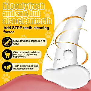 Chienmily Chicken Jerky Rings Dog Treats, Single Ingredient Natural Chews, High Protein & Grain Free Training Treats, Dog Chewy Training Snacks for Small Medium Large Dogs, 11.6 oz