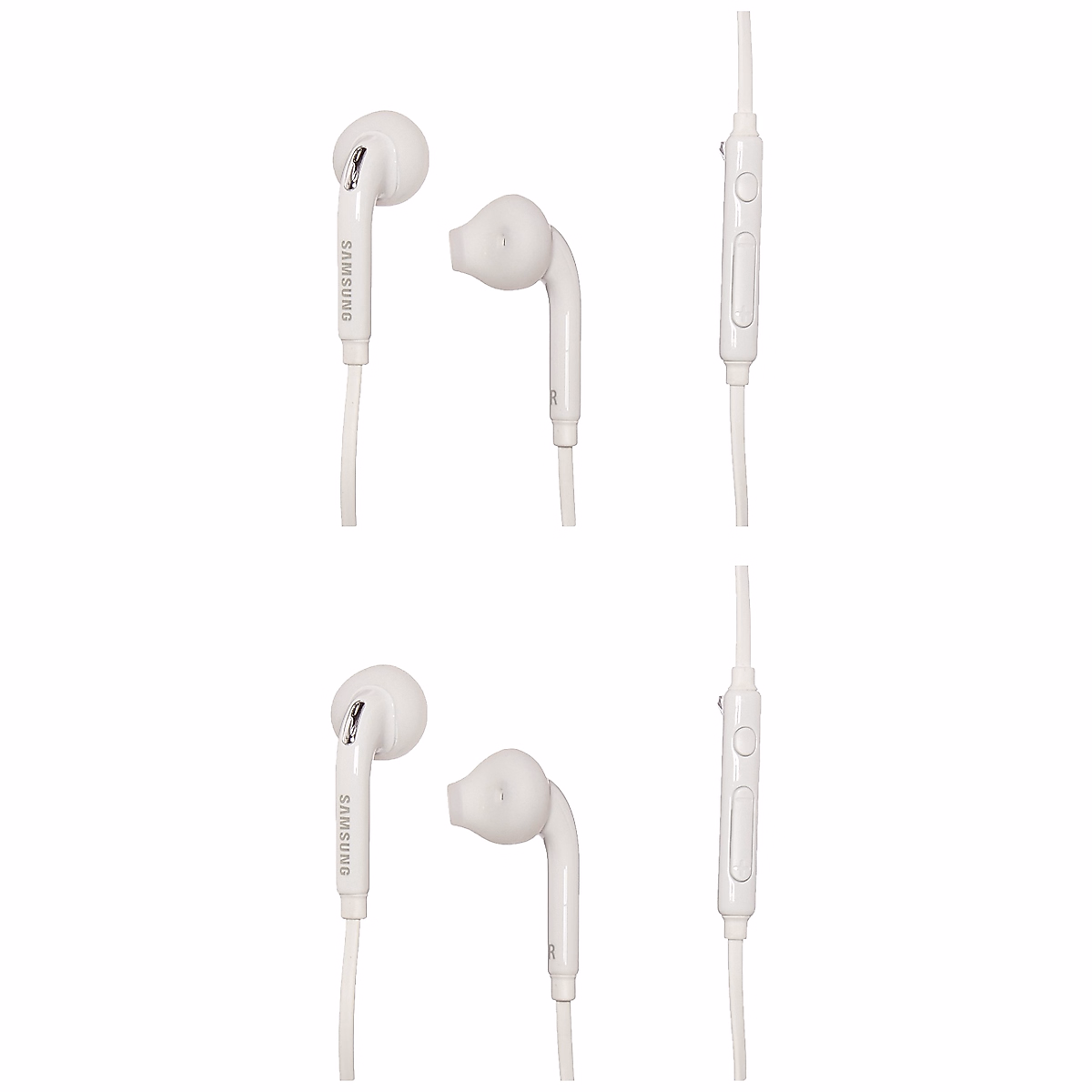 3.5mm Premium Sound/ Stereo Earbud Headphones (Pack of 2)