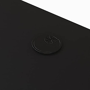 Flash Furniture Fisher Gaming Desk - Blue Ergonomic Computer Desk - 51.5" Gamers Table with Cup Holder and Headphone Hook