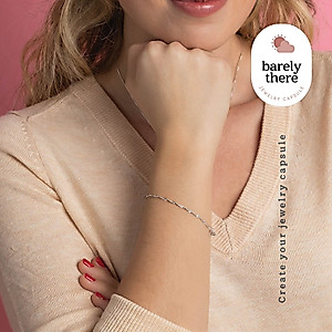 KEZEF 18k 2mm Gold Plated 925 Sterling Silver Necklace Chains Italian Curb Figaro Singapore Popcorn 14"-42" Gold Necklace Chain Sterling Silver Necklace for Girls Boys Necklace Chain