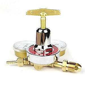 Welding Gas Welder Acetylene Regulator CGA 510 Inlet 0-400 PSI Outlet 0-30 PSI