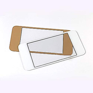 Top Surface Lens LCD Mirror Front Screen Lens for New 2DS XL LL Protector Cover White