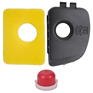 Carburionix 595660 Air Cleaner Cover & 799579 Air Filter Kit for BS 590581 Most 450E 550E 550EX 08P502 08P602 09P602 09P702 Series Engines for MTD Troy Bilt Lawn Mower and Blower