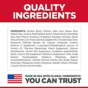 Hill's Science Diet Wet Dog Food, Puppy, Small Paws for Small Breeds, Savory Stew with Chicken & Vegetables Recipe, 3.5 oz Trays, 12-Pack