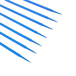 SMEDENT Dental Blue Disposable Micro Applicator Brush Bendable 400 Pcs New Brand