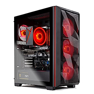 Skytech Gaming Skytech Chronos Gaming PC Desktop – Intel Core i5 12600K 3.7 GHz, NVIDIA RTX 3070, 1TB NVME SSD, 32GB DDR5 RAM, 650W Gold PSU, 240mm AIO, 11AC Wi-Fi, Windows 11 Home 64-bit