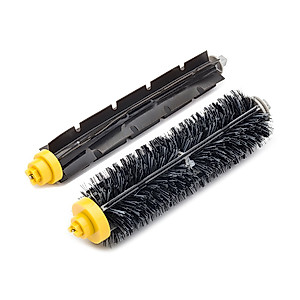 Neutop Replacement Brush Compatible with iRobot Roomba 675 677 671 670 665 655 645 694 692 614 Robot Vacuums ONLY, with 2 Bristle Brushes, 2 Flexible Beater Brushes, 2 Edge Sweeping Brushes, 2 Screws.