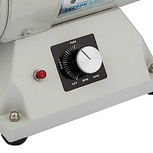 Ray Foster PR90 Dental Variable Speed Polishing Lathe, 1/3 HP, 300-4000 RPM for Hospital and Clinic,Made in USA