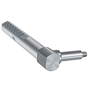 Yoursme AM131288 AM131289 Front and Rear Mower Deck Gage Wheel Arm for John Deere Mower Decks 48C 54C and 62C Diameter 1”