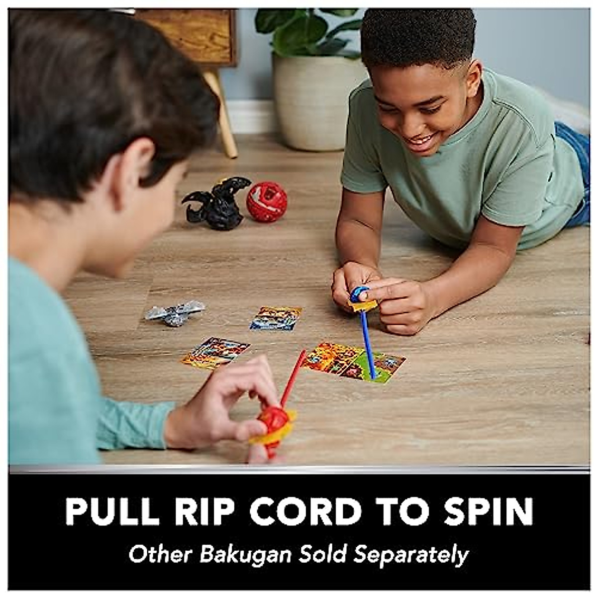 Bakugan Baku-tin with Special Attack Mantid, Customizable, Spinning Action Figure and Toy Storage, Kids Toys for Boys and Girls 6 and up