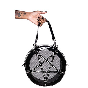 Killstar Serena Pentagram Witch Gothic Punk Satanic Handbag Purse KSRA003884