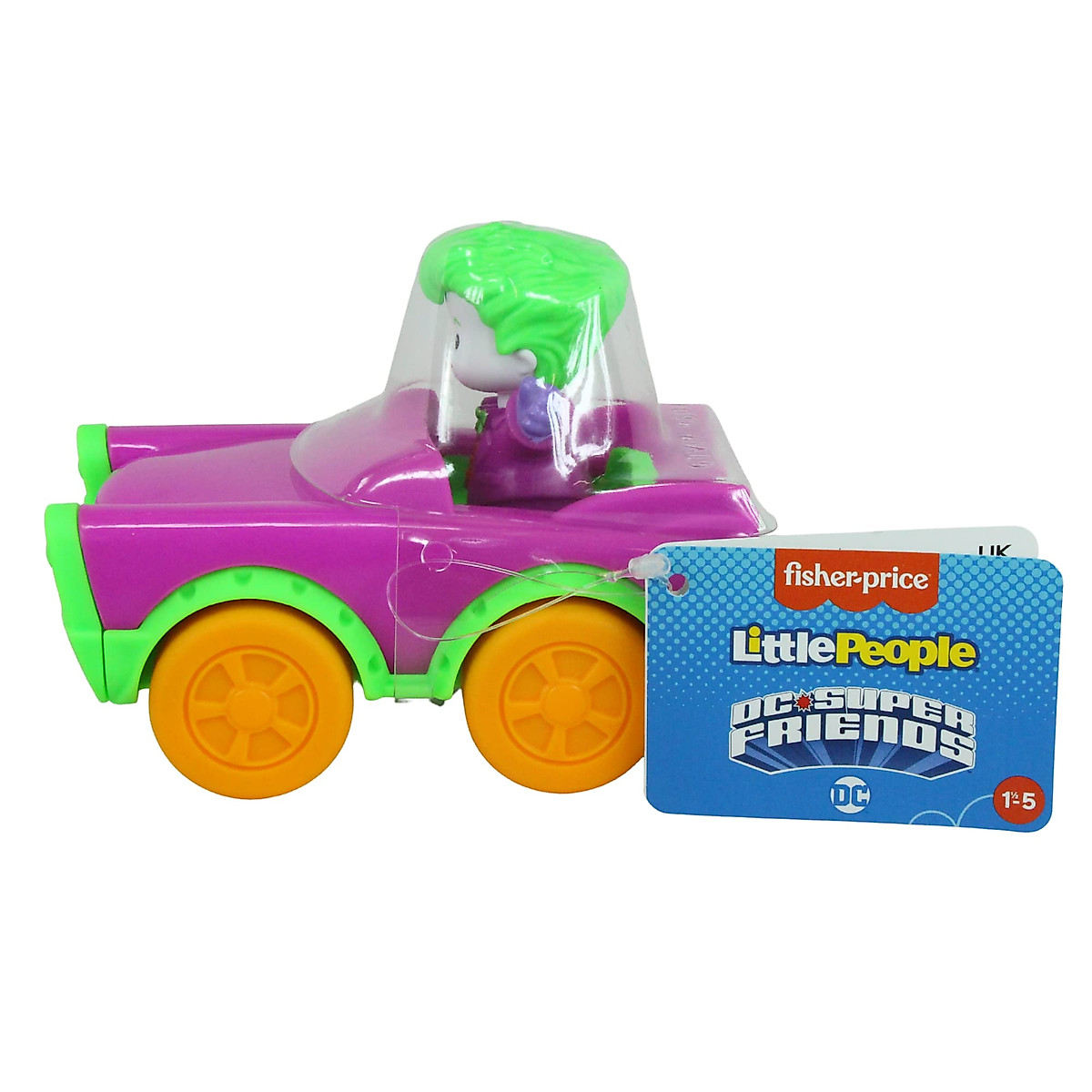 Fisher Price Little People DC Super Friends, Imaginext DC Superhero Toys, Creative, Educational Toys, Fisher Price Joker, Wheelies to Make Story Telling Times More Exciting