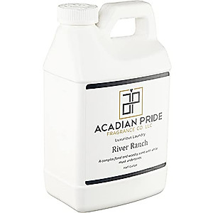 ACADIAN PRIDE FRAGRANCE CO Luxurious Wash Laundry Detergent (River Ranch) 1/2 Gallon/64 oz