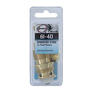 Danco 18551B Faucet Stem, No Size, Brass