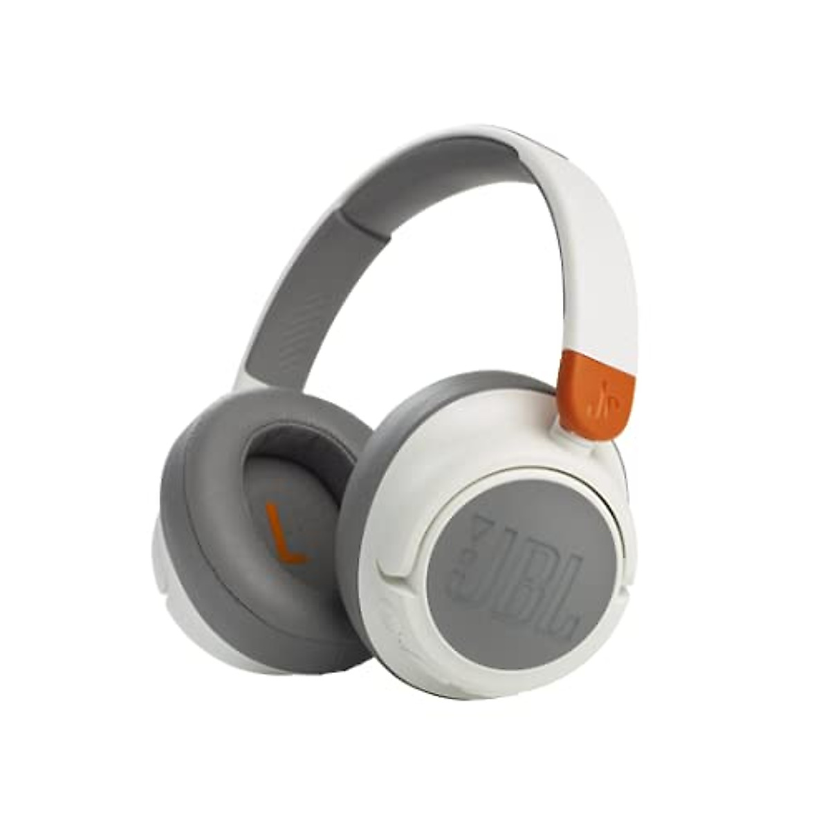 JBL JR 460NC Kids Over-Ear Wireless Noise Cancelling Headphone Bundle with gSport Case (White)