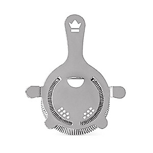 Cocktail Kingdom Buswell™ 4-Prong Hawthorne Strainer - Stainless Steel