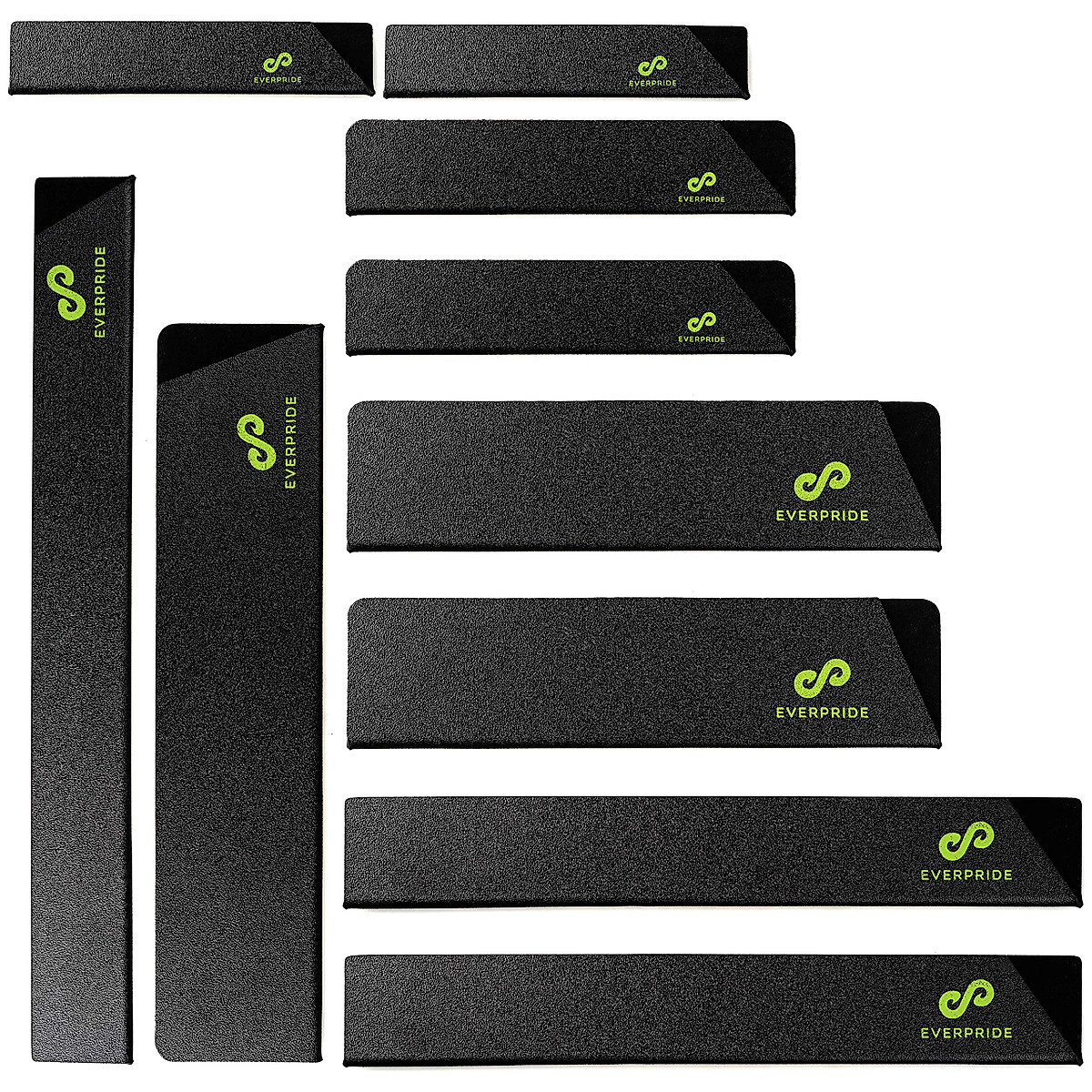 EVERPRIDE Chef Knife Sheath Set (10-Piece Set) Universal Blade Edge Cover Guards for Chef’s and Kitchen Knives – Durable, BPA-Free, Felt Lined, Sturdy ABS Plastic – Knives Not Included