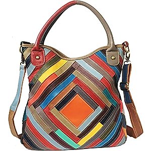 Poopy Women Purses and Handbags Shoulder Bags Ladies Designer Top Handle Satchel Tote Bag (multicolored)